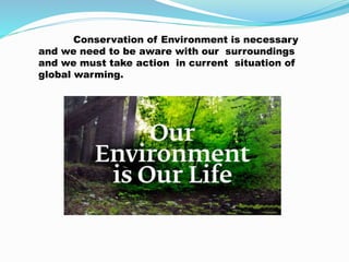 Environmental conservation-and-action | PPTX