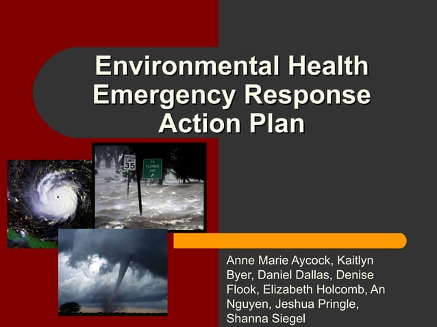 Environmental Health Project | PPT