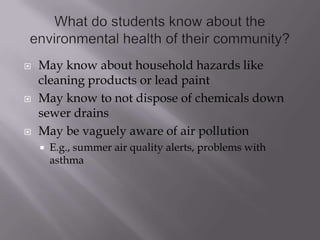 Environmental Justice Tour | PPT