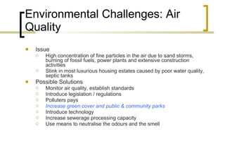 Environmental Managment in Dubai | PPT