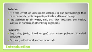 Effects Of Air Pollution On Plants Animals And Humans