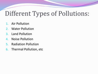 Environmental pollution chapter 1 | PPSX