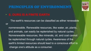 Environmental-Principles-and-Laws and human regulation | PPTX