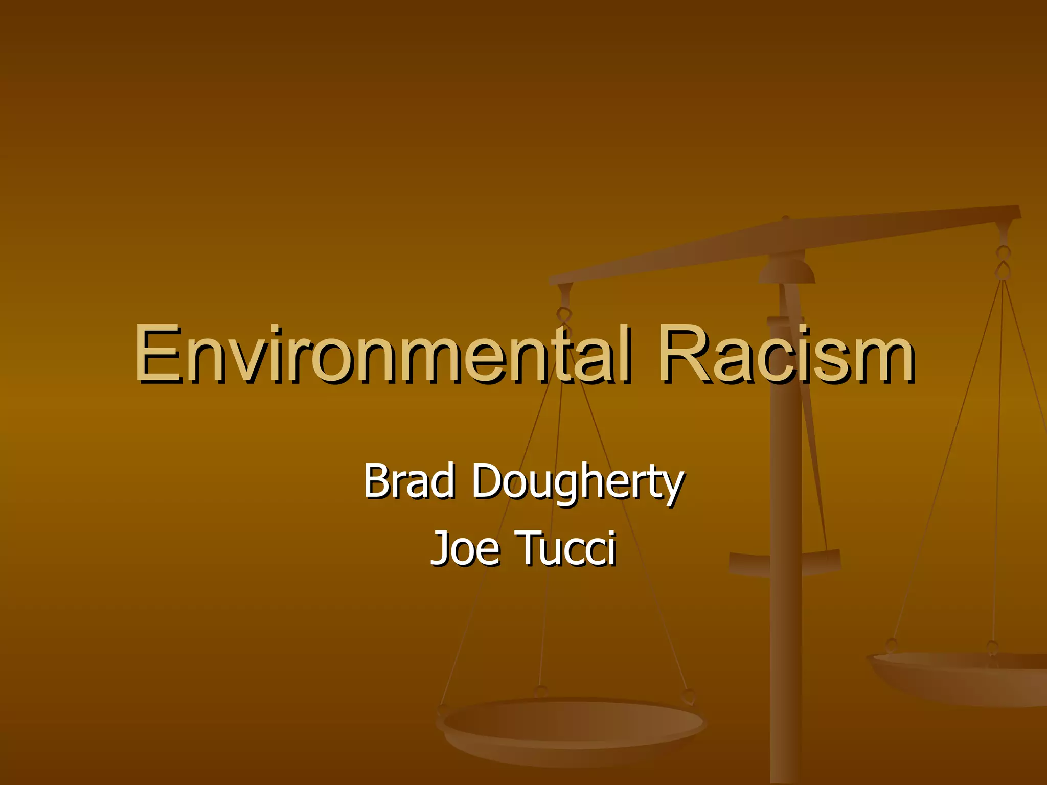 Environmental Racism | PPT
