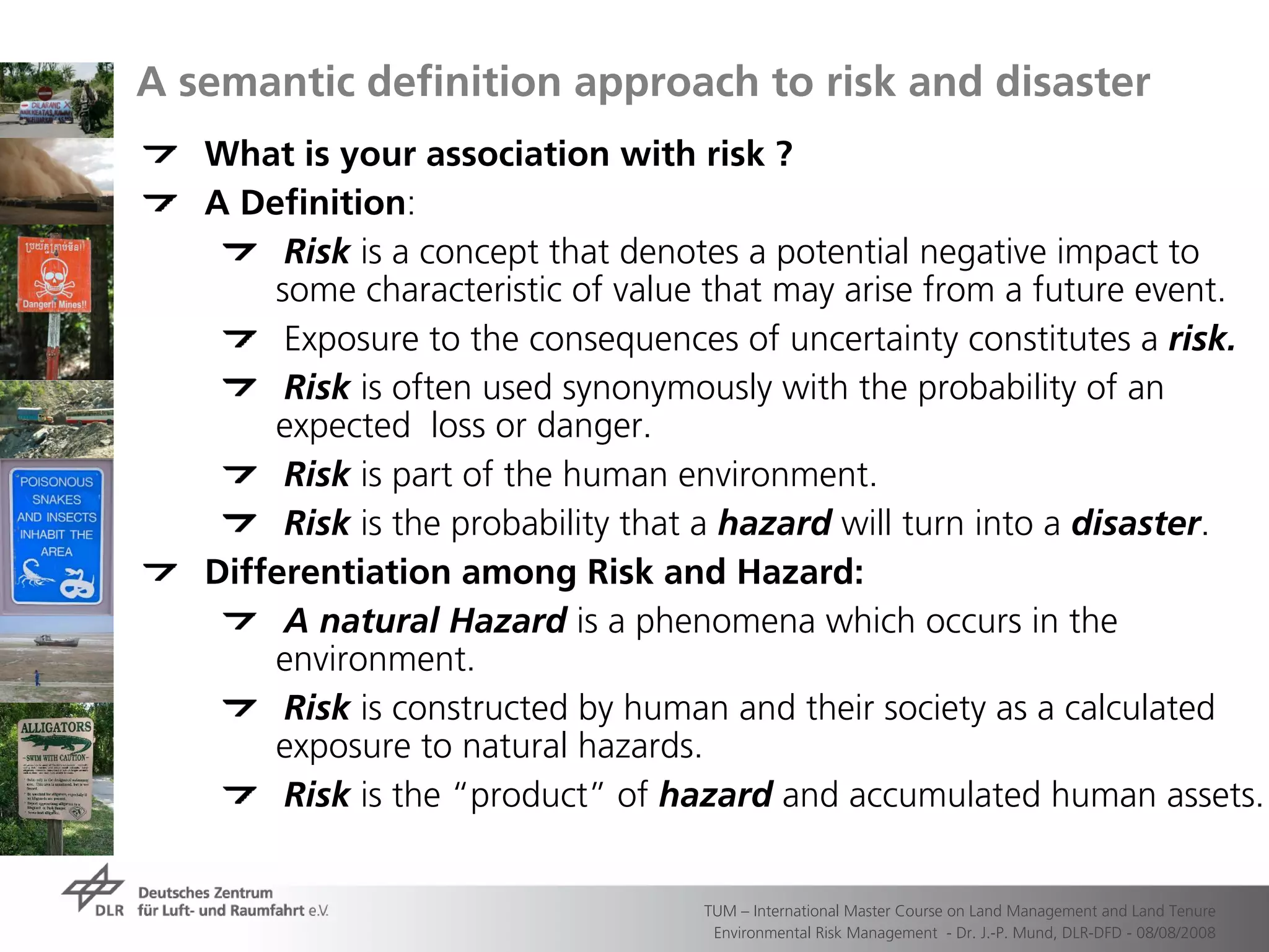 Environmental Risk Management Section 2 Definitions And Overview | PDF ...