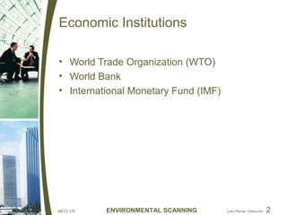 Environmental scanning | PPT