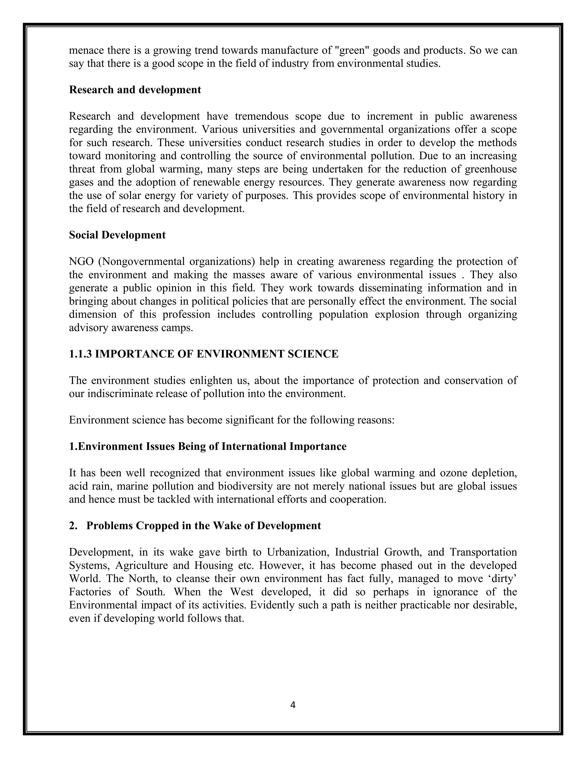 ENVIRONMENTAL-SCIENCE-1.pdf | Environmental Services Industry | Industries