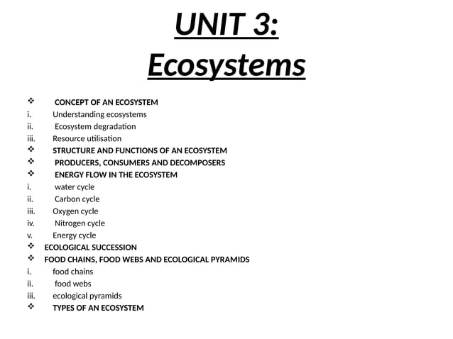 Environmental-Science evs-ppt-unit-3.pptx | Geography | Science