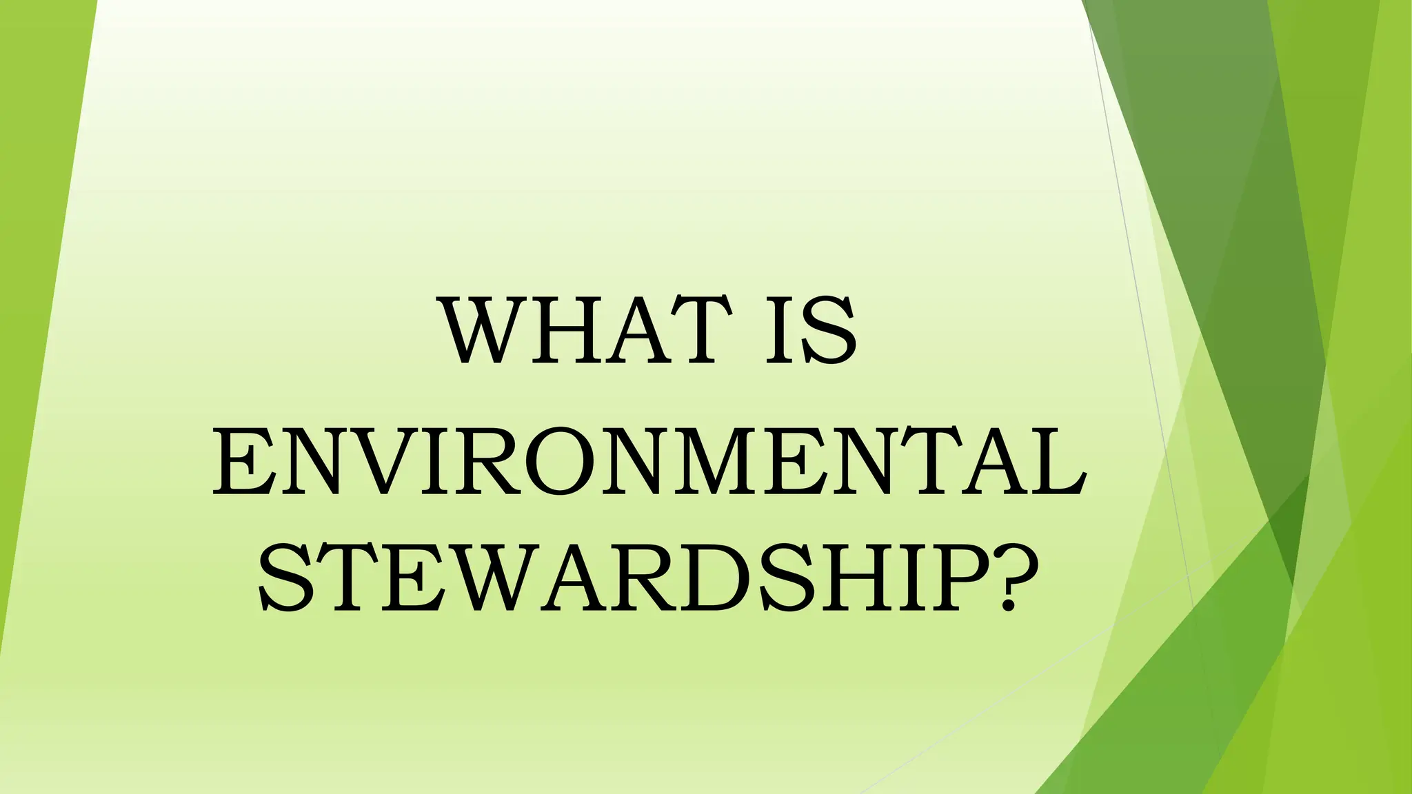 ENVIRONMENTAL STEWARDSHIP (Power Point Presentation).pptx