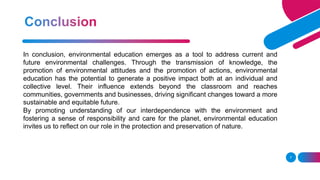 Environmental Education for helping our environment | PPT