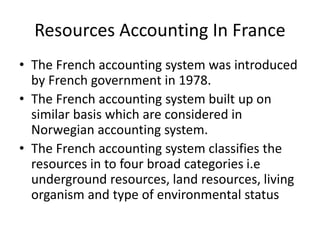 Environmental Accounting | PPTX