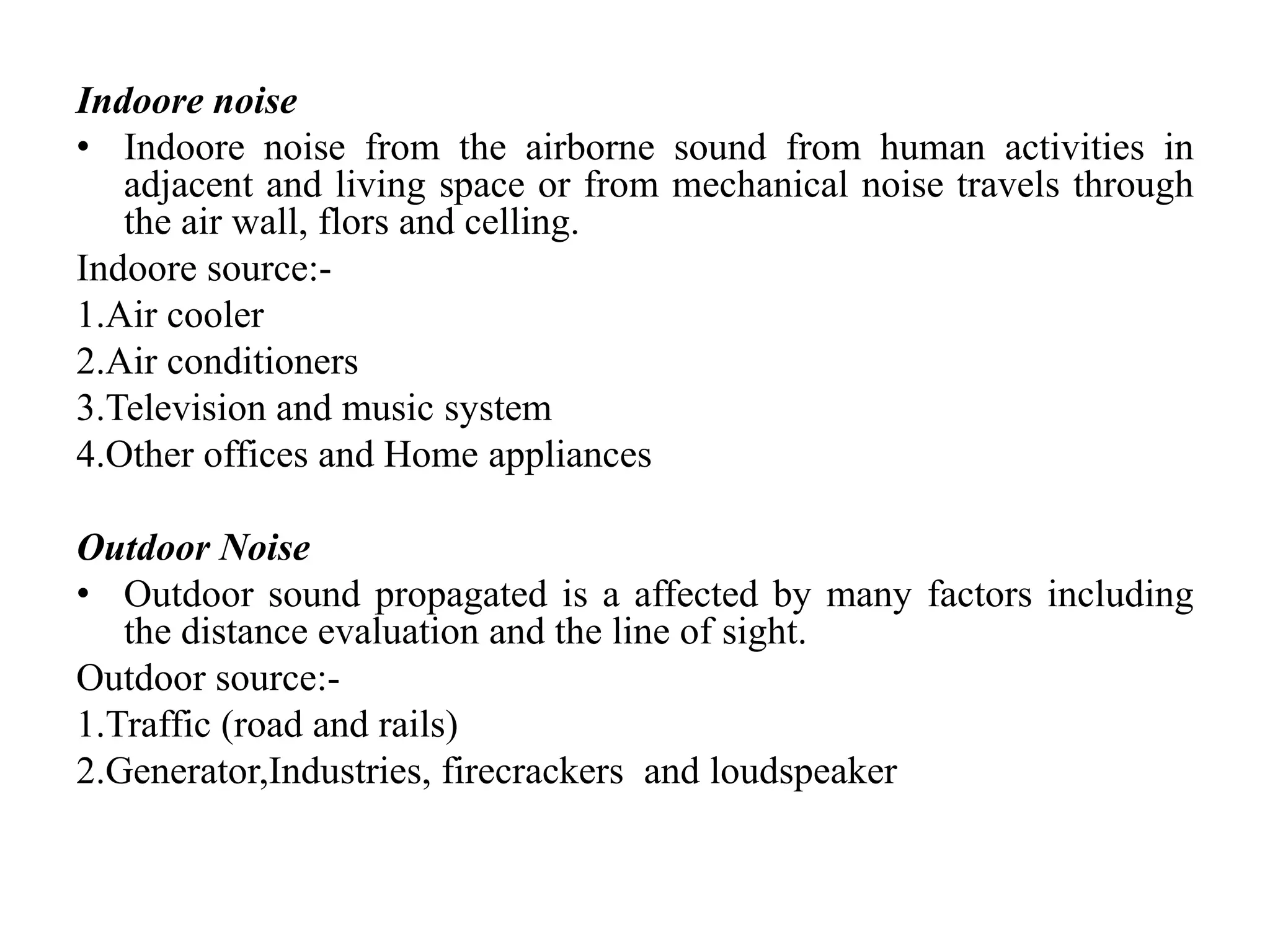 Environmental acoustics- noise criteria.pptx | Indoor Environmental ...
