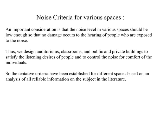 Environmental acoustics- noise criteria.pptx