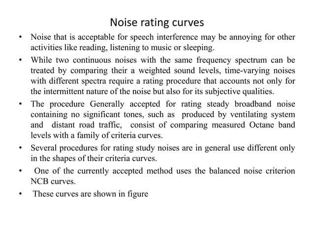 Environmental acoustics- noise criteria.pptx