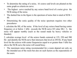 Environmental acoustics- noise criteria.pptx | Indoor Environmental ...