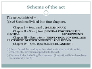 Environmental act and legislation | PPT
