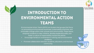 Environmental Action Teams: Student-Led Sustainability Campaigns | PDF