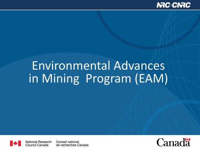 Environmental Advances in Mining | PPT