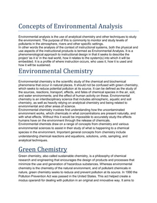 Environmental analysis of jagannath university | PDF