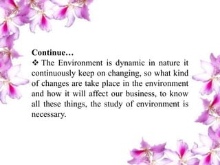 Benefits and Limitations Environmental Analysis | PPT