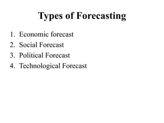Environmental analysis and forecasting | PPTX