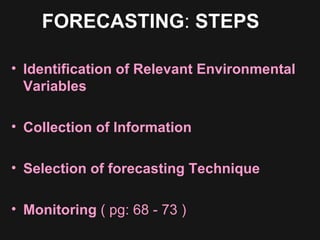 Environmental analysis & forecasting | PPT | Business | Business and ...