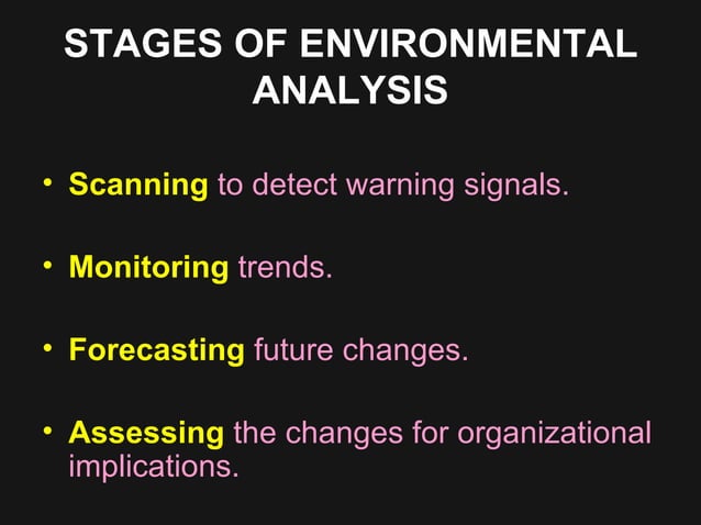 Environmental analysis & forecasting | PPT | Business | Business and ...