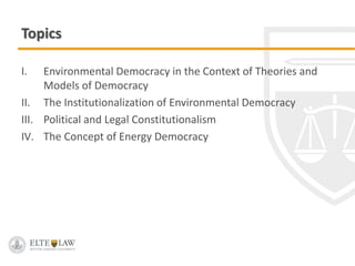 Environmental and Energy Democracy in Hungary_ECPR_Presentation | PPT