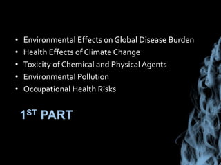 Environmental and nutritional diseases animated | PPTX