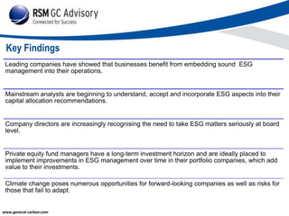Environmental and Social Due Diligence ESG Assessments | PPT