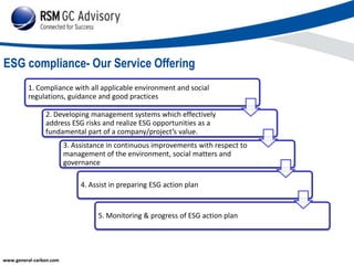 Environmental and Social Due Diligence ESG Assessments | PPT