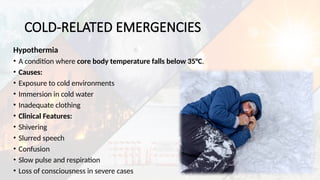 Environmental and special emergencies PPT | PPTX