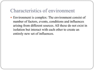 Environmental appraisal | PPTX