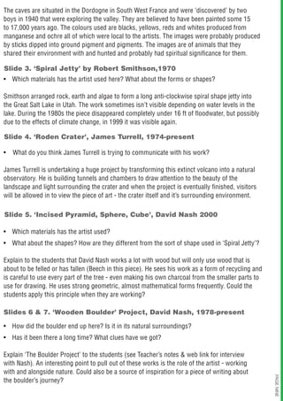 Environmental art teachers resource | PDF