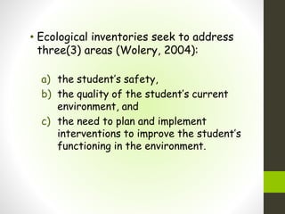 Environmental assessment | PPTX