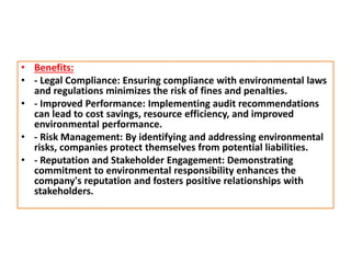 Environmental Audit and Safety Audit in Industrial Units.pptx