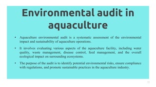 Environmental Audit | PPTX