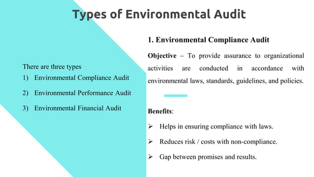 Environmental Audit | PPTX