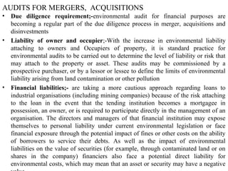 Environmental Audit in Mining | PPT