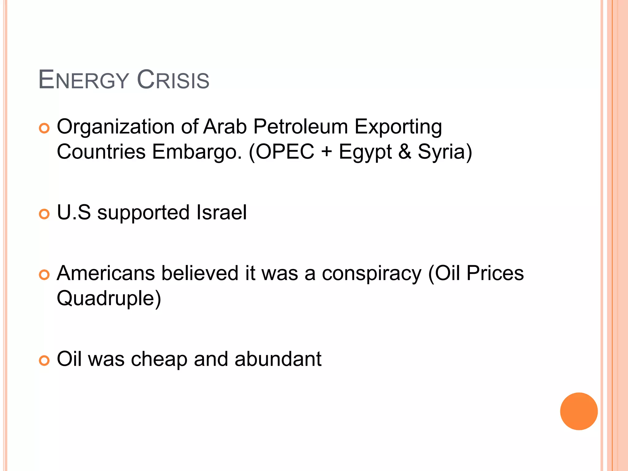 Environmental awareness 1970s | PPTX
