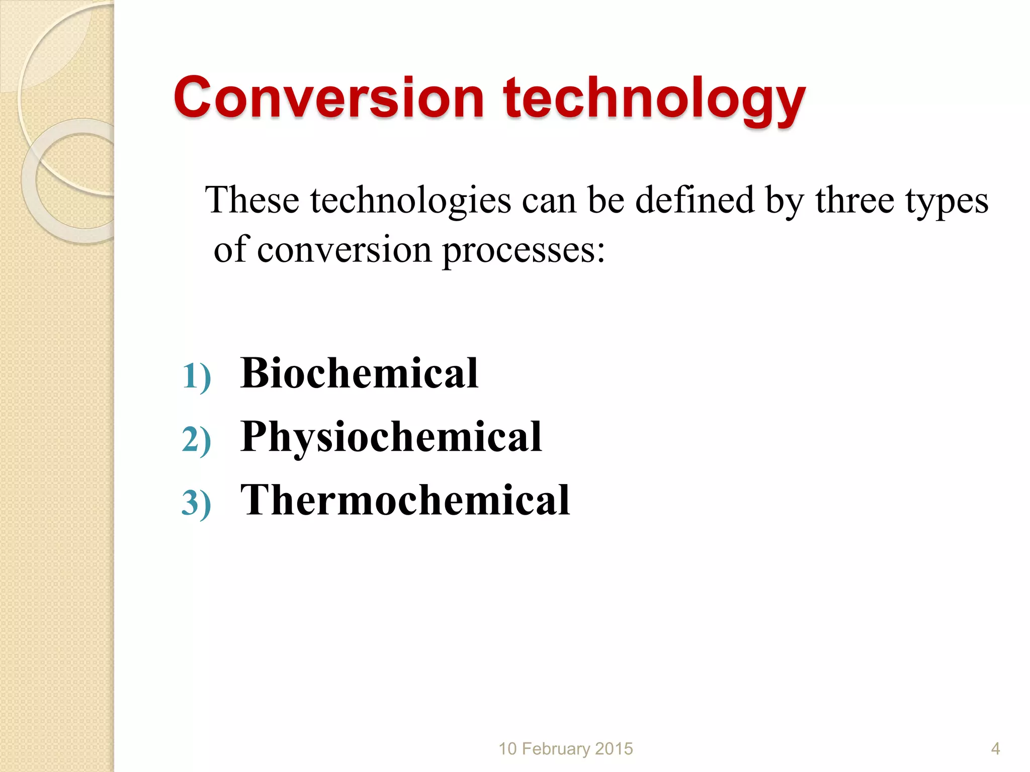 Environmental benefits of thermochemical conversion | PPT