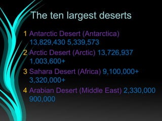 Desert Ecosystem | PPTX