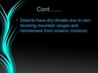 Desert Ecosystem | PPTX