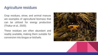 Biomass utilization in waste to energy process | PDF