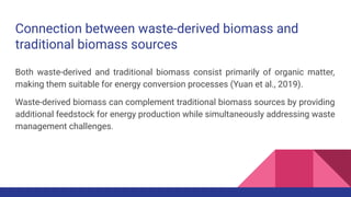 Biomass utilization in waste to energy process | PDF