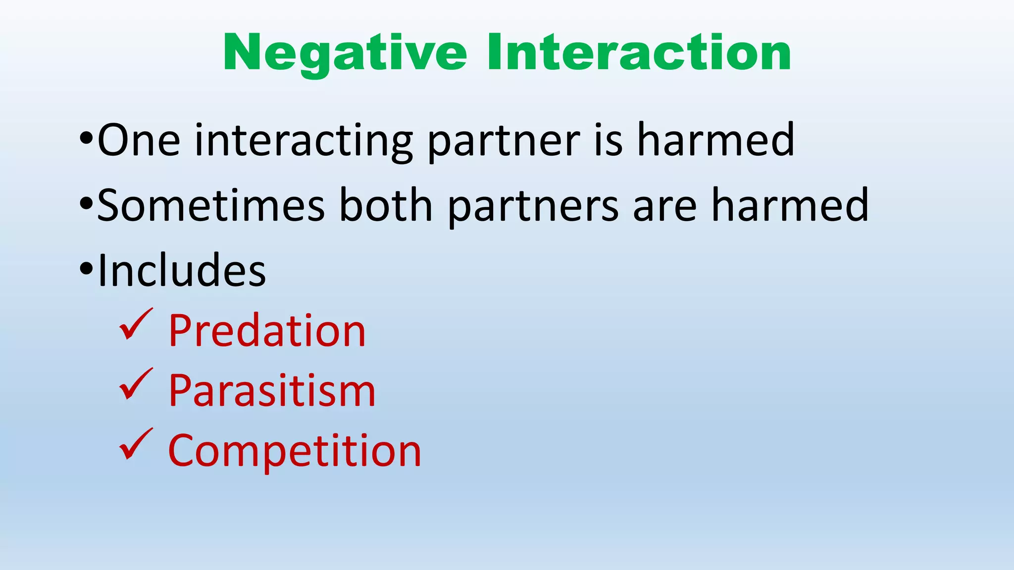 Environmental biology - animal relationship | PPT