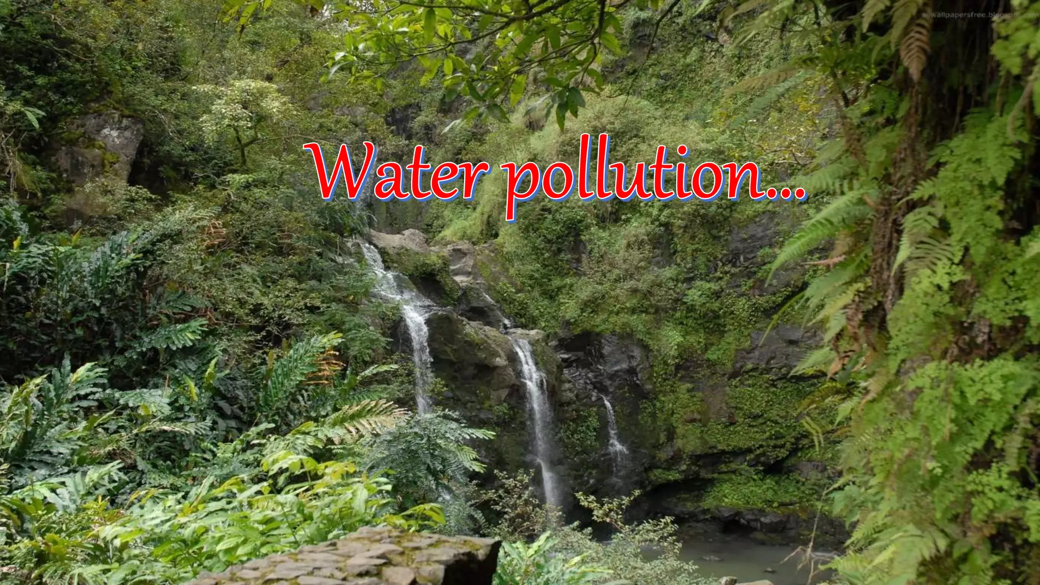 Environmental biology water pollution & air pollution | PPT
