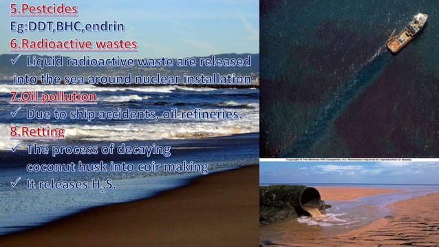 Environmental biology water pollution & air pollution | PPT