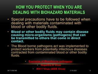 Environmental biosafety in Hospital by Dr.T.V.Rao MDls @ IFCAI.pptx