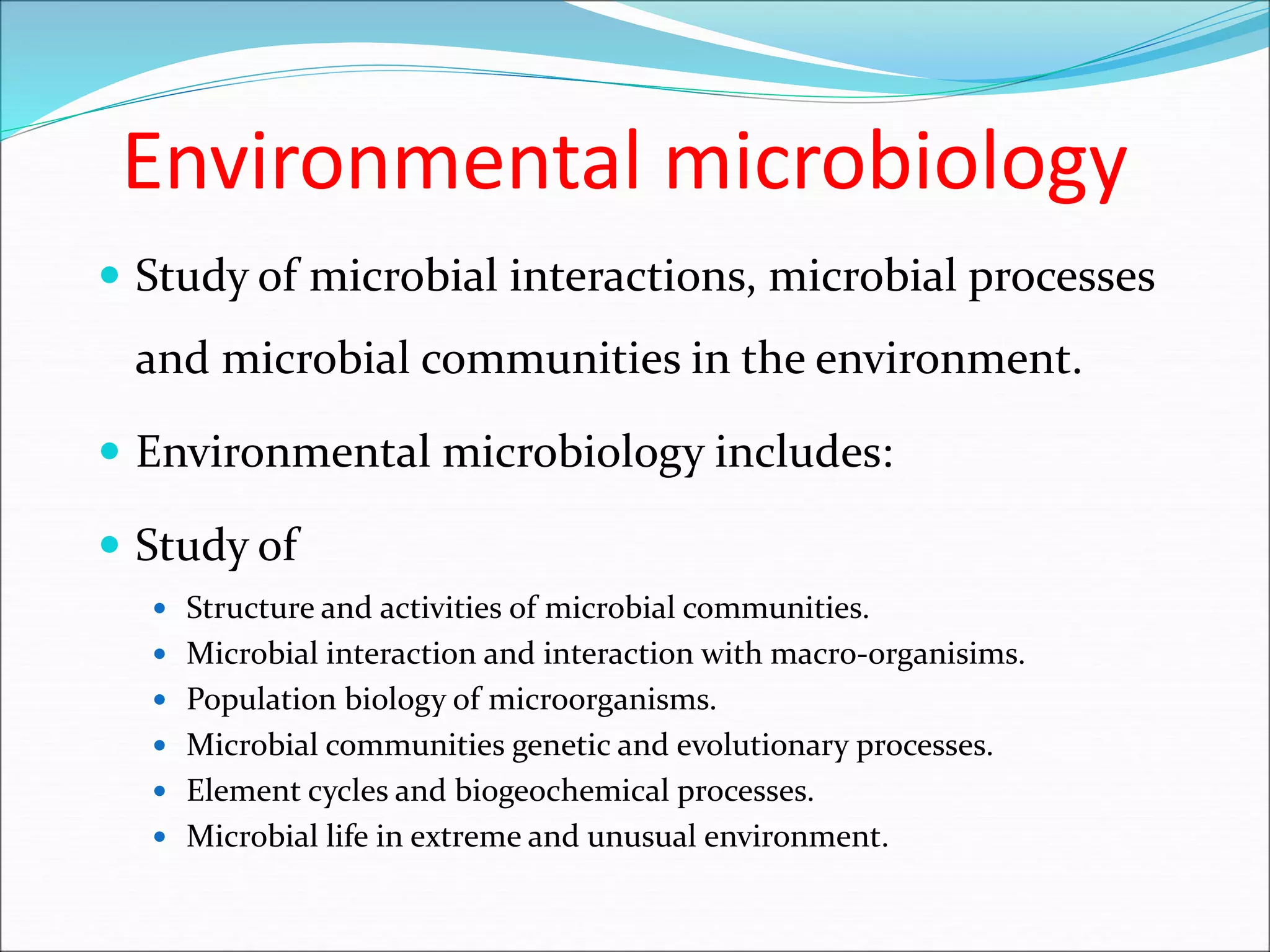 Environmental biotechnology | PPT